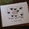 Cute Dinosaur Card - T-rex I Love You This Much, Love Card, Funny ...