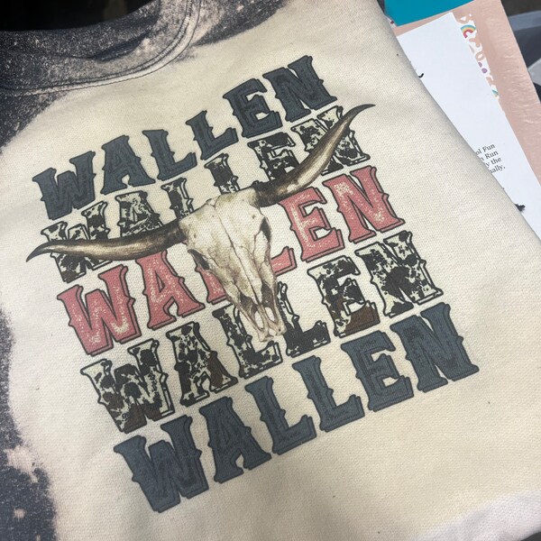 READY TO PRESS Sublimation Transfer - Wallen - Etsy