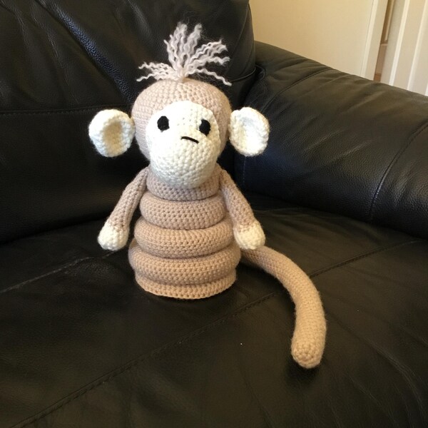 Stacking Toy Emil the Donkey - Crochet Pattern | GERMAN & ENGLISH - Etsy