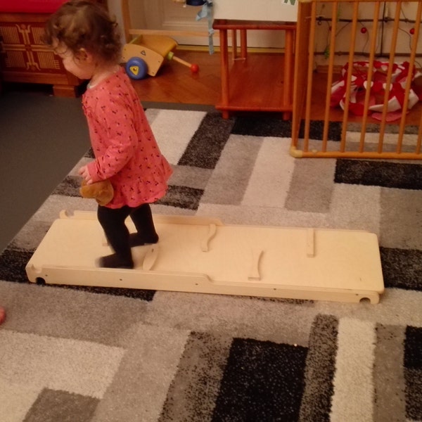 Large Climbing Arch & Swing Safety Mat / Wooden Rocker ...