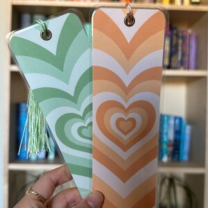 Y2K Heart Bookmark Collection - Etsy