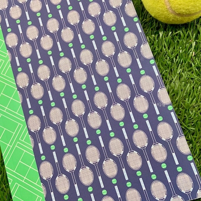 Tennis Digital Paper, Printable Pink and Green Tennis Background ...