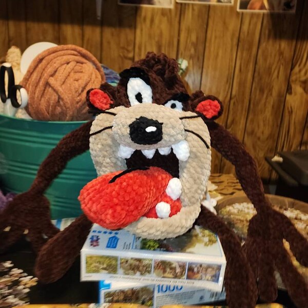 TAZ AMIGURUMI PATTERN - Etsy