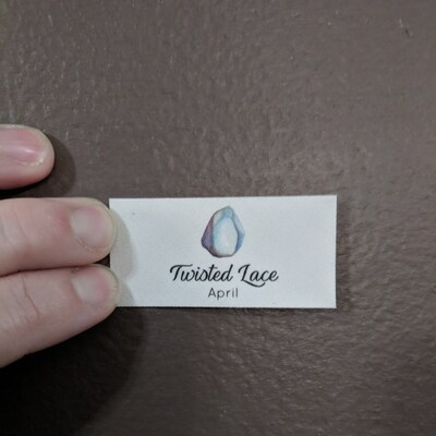 Watercolor Crystal Labels, Personalized Custom Labels for Handmade ...