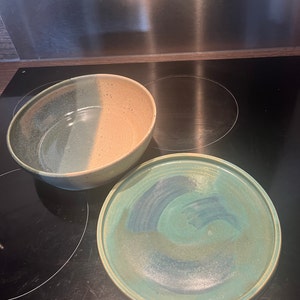 Sky Blue Salt Pig Blue Salt Cellar Rock Salt Container - Etsy