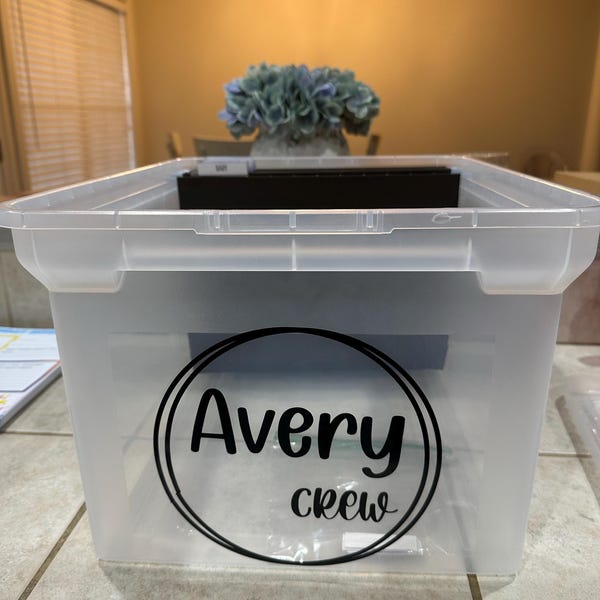 Printable Labels Kids Milestone Box Labels Kids File Box Editable ...