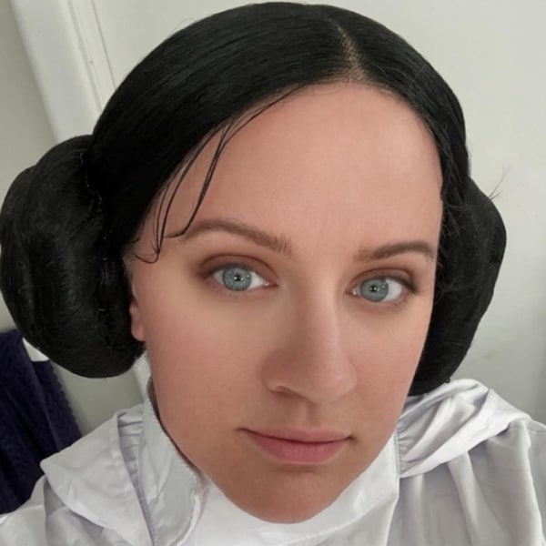 Faith, Blossom Swirl Updo Lace Front Wig, Synthetic Custom Wig, Styled ...