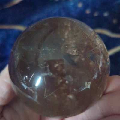 Elestial Smoky Citrine Point, High Vibration Crystals, Healing Crystal ...