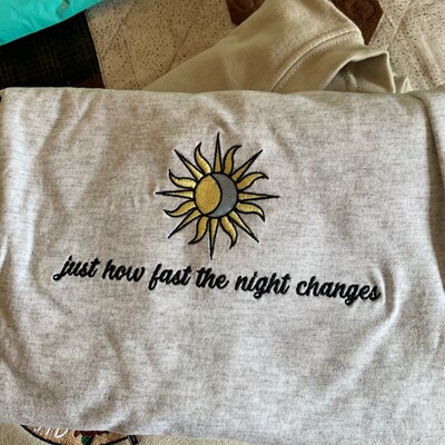 Night Changes T-shirt - Etsy