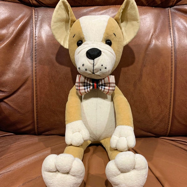 Bulldog Plush Sewing Pattern & Tutorial: Dog Doll Clothes (PDF Download ...