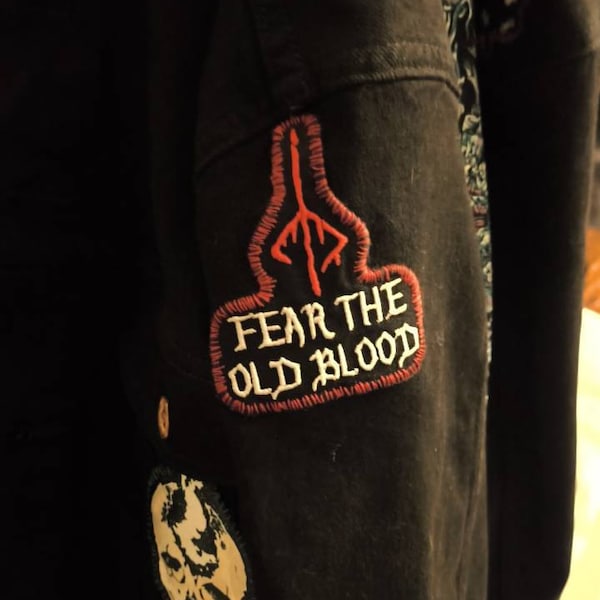 Afterlife Embroidered Patch. Gaming Inspired Patches. Iron on Backing ...