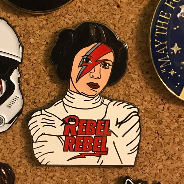 Rebel Rebel Princess Enamel Pin - Etsy