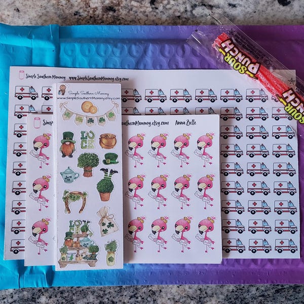 Habit 2 Checkoff Stickers Color Coding Stickers Functional Stickers ...