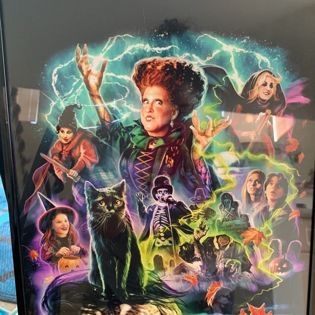 Hocus Pocus Inspired Painting Art Print | Etsy