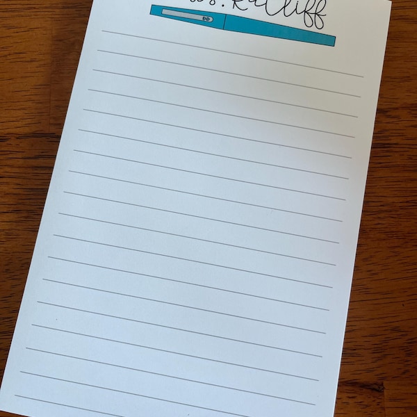 Flair Pen Personalized Notepad | Customized Note Pad | Jotter Pad ...