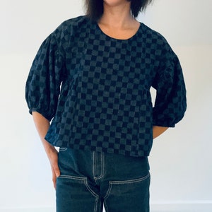 Collage Gather Top PDF Sewing Pattern - Etsy