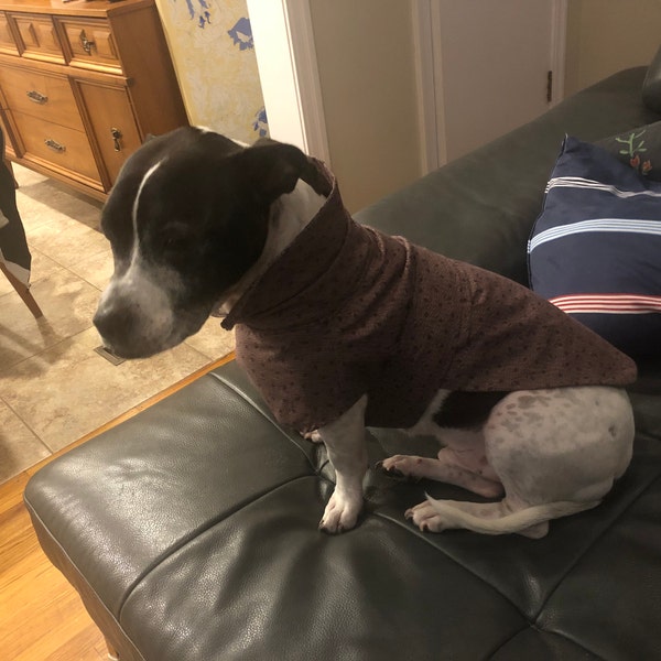 Medium Dog Shirt Coat Digital Sewing Pattern PDF, Dog Jacket Sewing ...