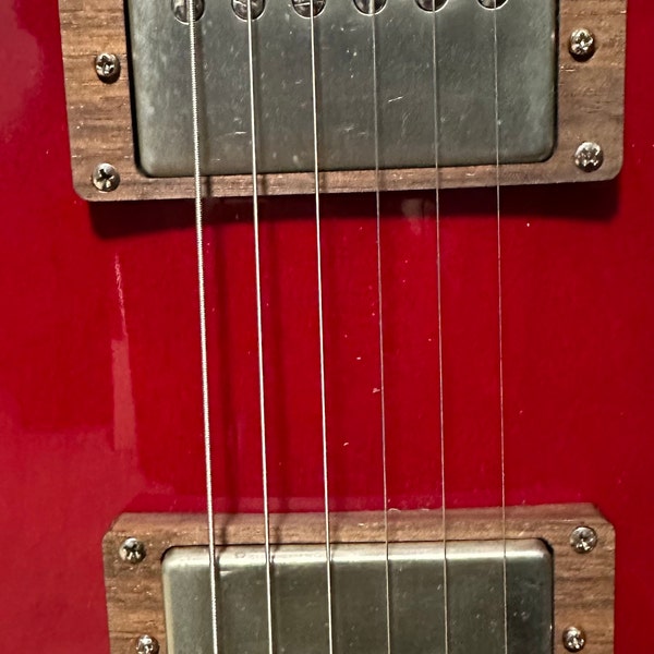 Beautiful Flamed Maple Humbucker Pickup Mounting Rings - (set of 2) - Etsy