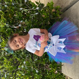 Girls Character Themed Birthday Shirt Custom Character Themed - Etsy