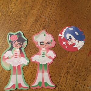 Splatoon Octo Expansion Pairs Prints - Etsy