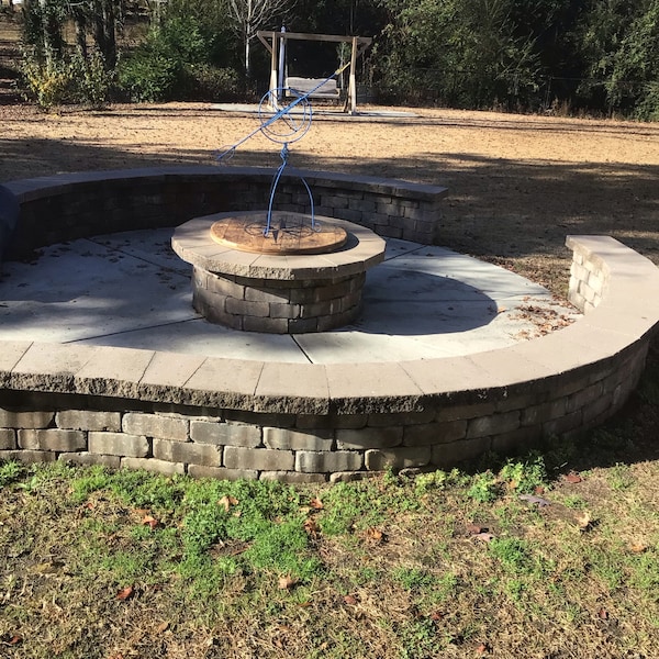 Farmhouse Wood Spool Table - 20" to 36 IN - Hairpin & Pipe Legs ...