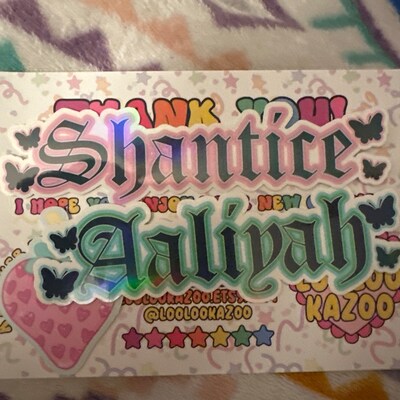 Holographic Cozy Gamer Vinyl Die Cut Sticker, Rainbow Cute Gamer Girl ...