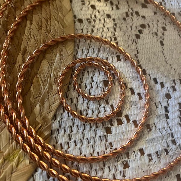 Pure Copper Engraved Plate & Spoon Set | Handcrafted Flower of Life ...