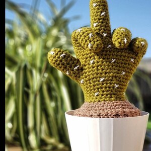 Cactus Hand CROCHET PATTERN / Amigurumi Cactus PDF English - Etsy