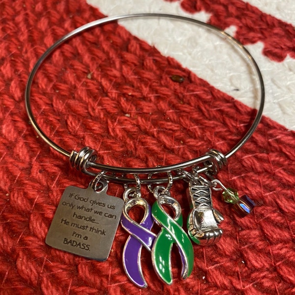 Multiple Myeloma Burgundy Ribbon Necklace Survivor Sickle Cell ...