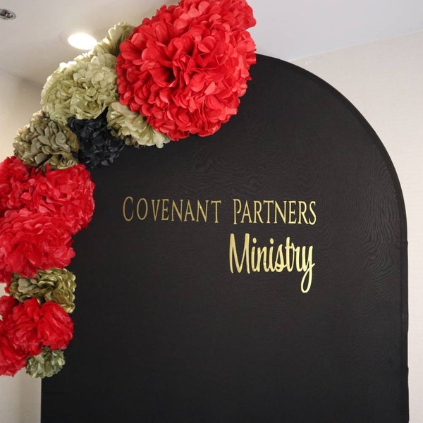 Custom Party Backdrop Sign - Party Sign - Decal - Custom Sign - Etsy