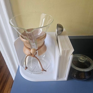 Chemex Holder With Storage, Simple - Etsy