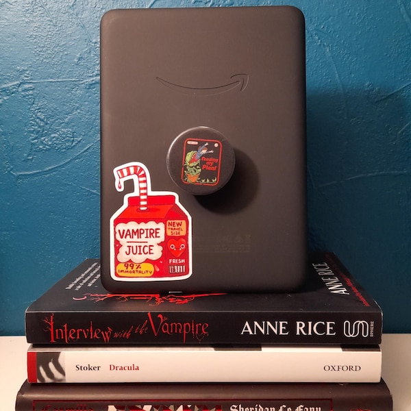 Vampire Juice Box Sticker - Halloween Dracula Blood Vinyl Die Cut ...