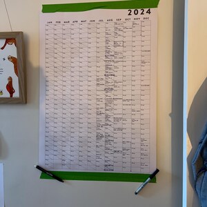 2025 Year Calendar Coastal Ocean Planner Tidal Waves Minimalist Art ...