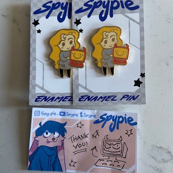 Electric Dreams Edgar Hard Enamel Pin - Etsy