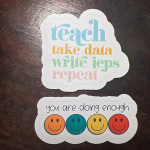 IEP Data Sticker Laptop Sticker Teacher Sticker Special - Etsy