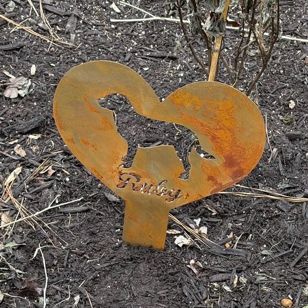 Rusty Tree Metal Wall Art, Tree of Life Wall Decor, Wedding Gift ...