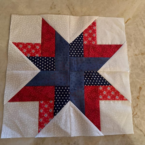 Triangle Log Cabin Foundation Paper Piecing Pattern, FPP, Quilt Block ...