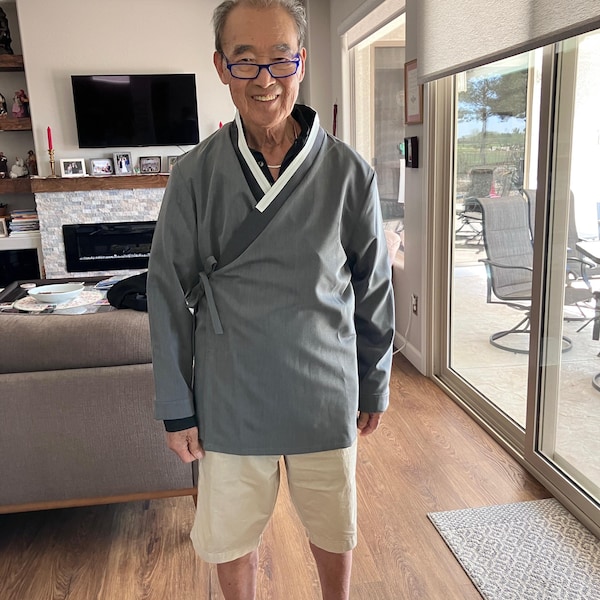 Hanbok Jacket Durumagi for Unisex, Korean Modern Hanbok Traditional ...