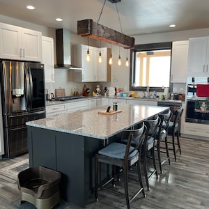 Rustic Barn Beam Ceiling Light - Etsy