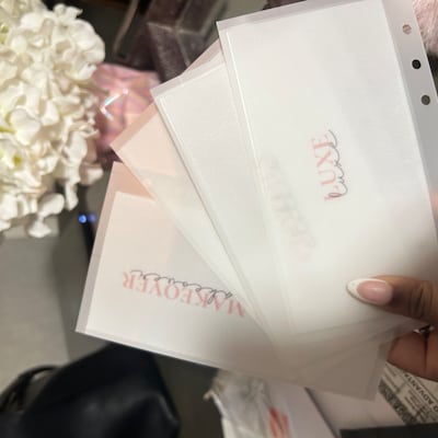 A6 Frosted Envelope Cash Stuffing Envelope Money Budget Envelope Pink ...