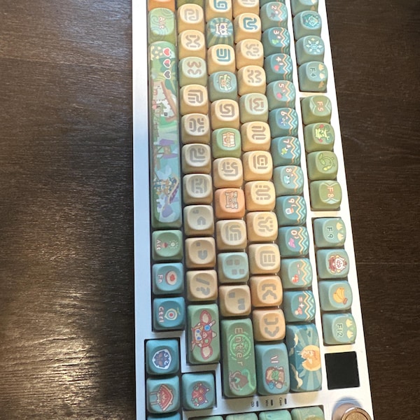 Pixelated Mario Keycap Set MOA and Cherry Profile Keycap Sets SNES ...