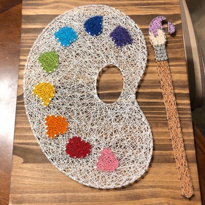 Fireworks String Art, Independence Day, Holiday Decor, String Art, 4th ...