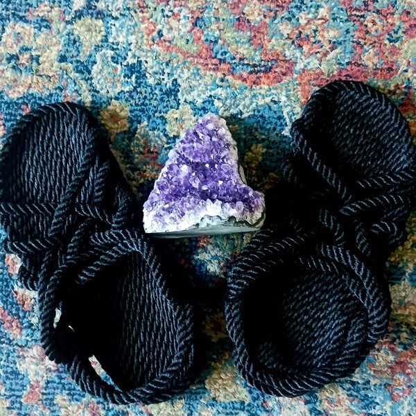 Handmade Rope Sandals - 2 Pair Savings Bundle - Mix and Match - Mens ...