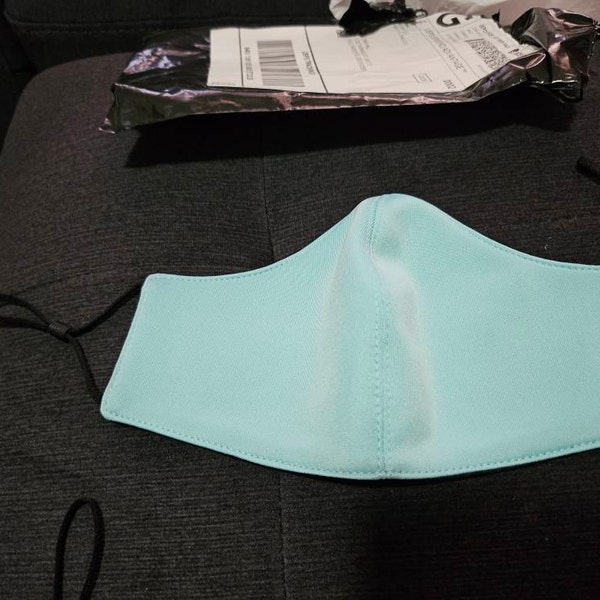 SMALL FACE MASK With Filter Pocket | Teens Mask | Elastic Band - Etsy