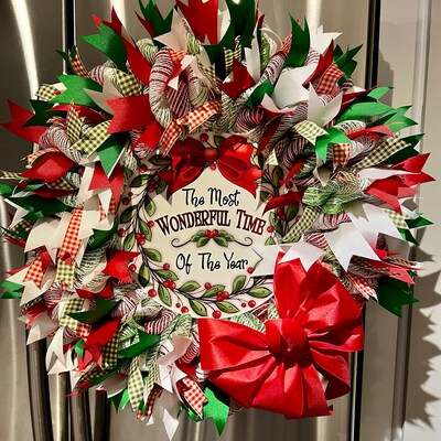 Vinyl Decal Wreath Decal Wreath Attachment Wreath Supplies - Etsy