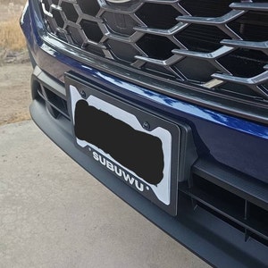 Stained Glass Mountain Range Aluminum Front License Plate Vanity Plate ...