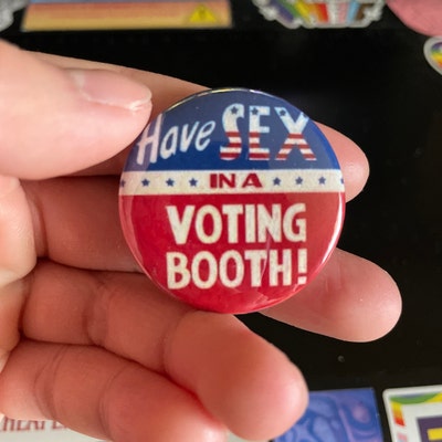 Vintage Style Protest Pins - Etsy