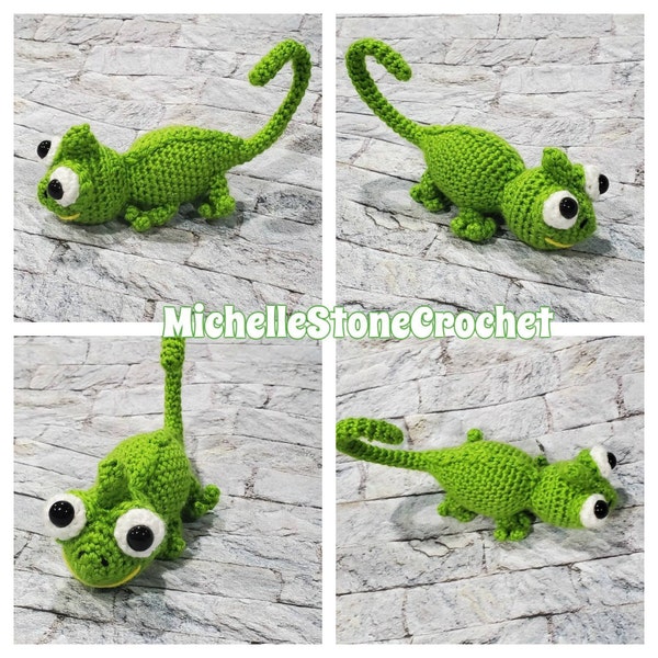 Pascal the Chameleon Crochet Pattern - Etsy