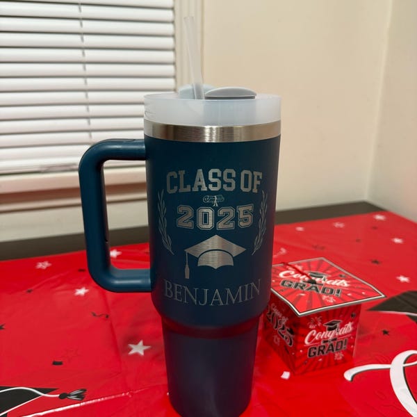 Personalized Graduation Tumbler, High School Graduation Gift for Her ...