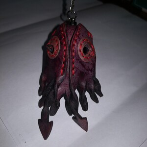 Cthulhu Keychain Leather Pattern PDF by Leatherhubpatterns - Etsy